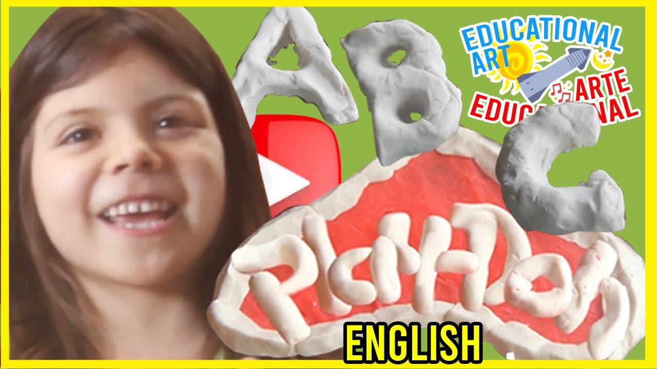 Coffee Table ABC Phonic Song Educational Art with Play-Doh - YouTube