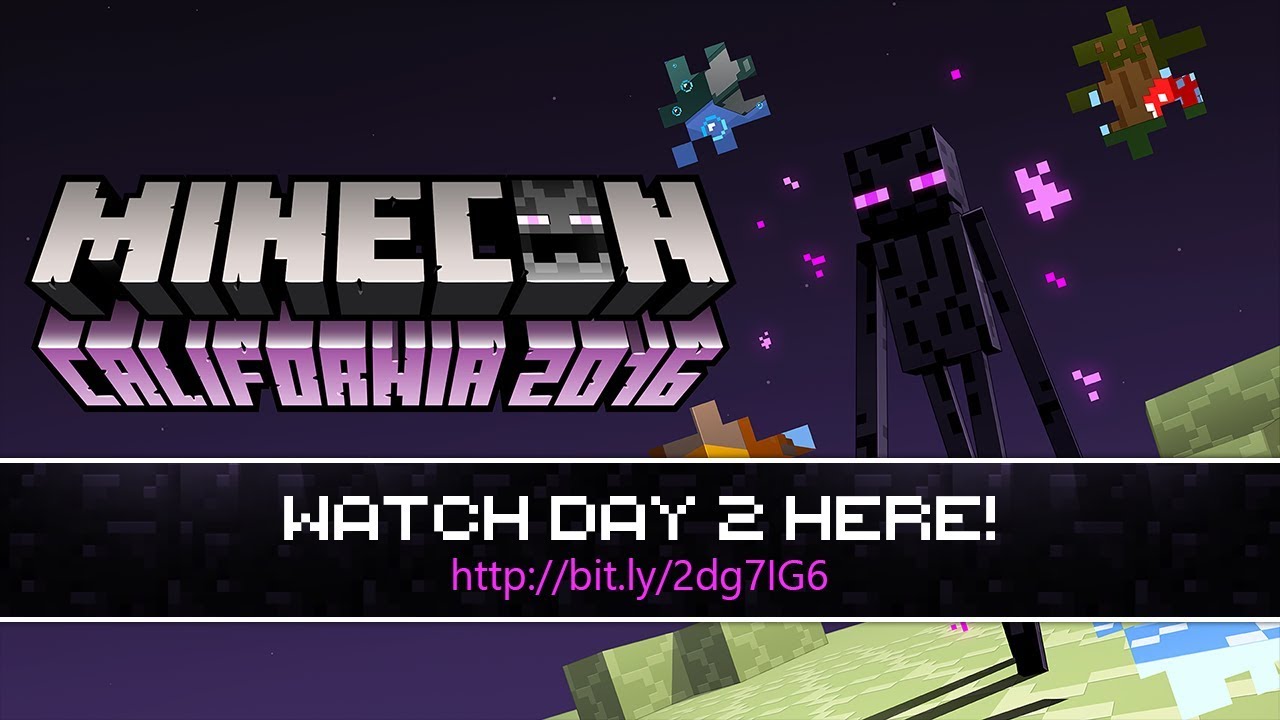 MINECON 2016 Day 1 (Minecraft) - YouTube