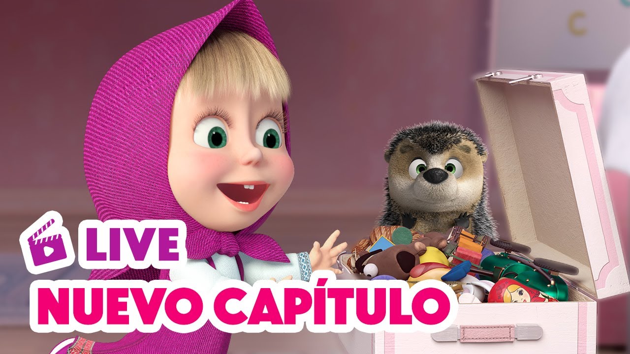 🔴 LIVE 🐻👧 Masha y el Oso 💥 NUEVO CAPÍTULO 💥 Mi pequeñín 🤗🧡🦔 - YouTube