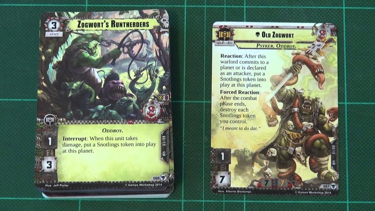 Zogwort's Curse (4/6 Warlord Cycle) - Card Evaluations - 40K Conquest ...