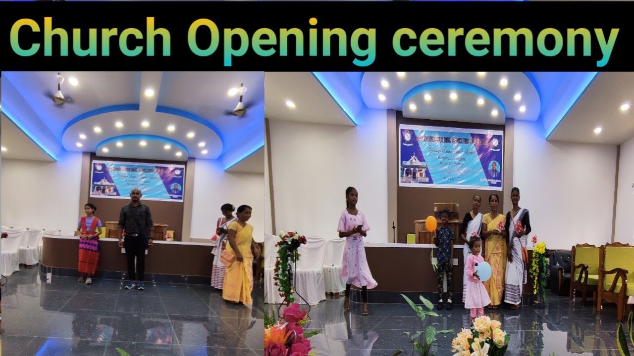 New Church opening ceremony - YouTube