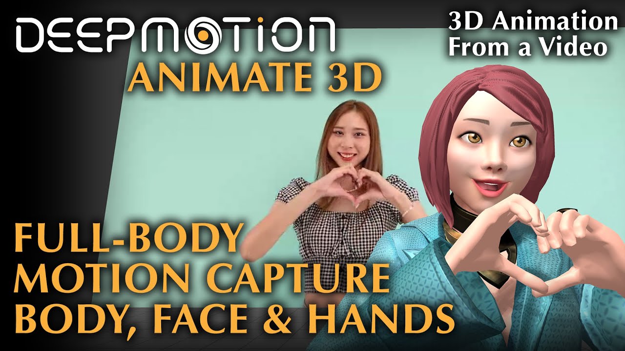 DeepMotion Markerless Motion Capture Full Body Face Hand deepmotion-markerless-motion-capture-full-body-face-hand