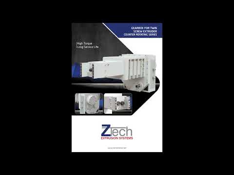 Ztech Machine - Gearboxes for Extrusion Systems - Dişli Kutusu-Redüktör - YouTube