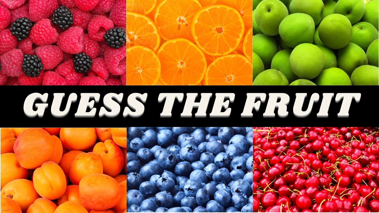 Guess The Fruit By Image Part 2 | Can You Guess These Fruit By The ...