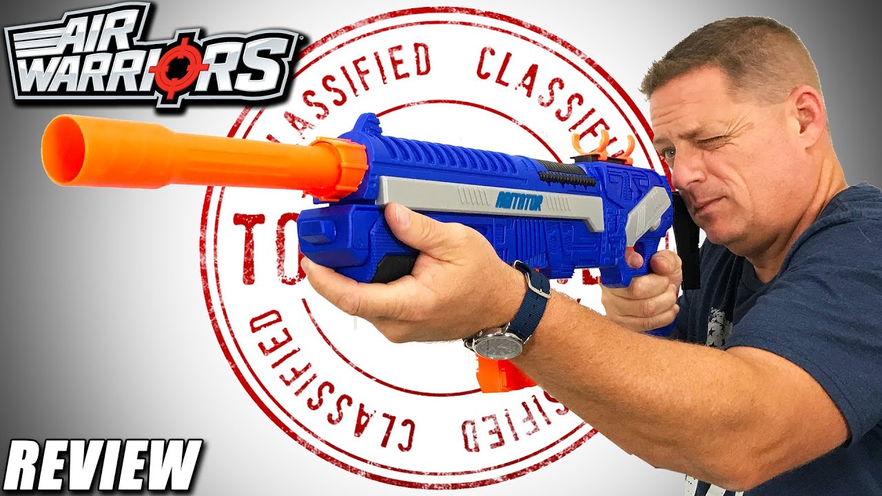 Air Warriors | Agitator Buzz Bee Toys Sniper Review 2019 - YouTube