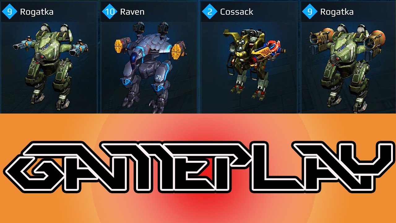 War Robots Rogatka Raven Cossack Gameplay - YouTube