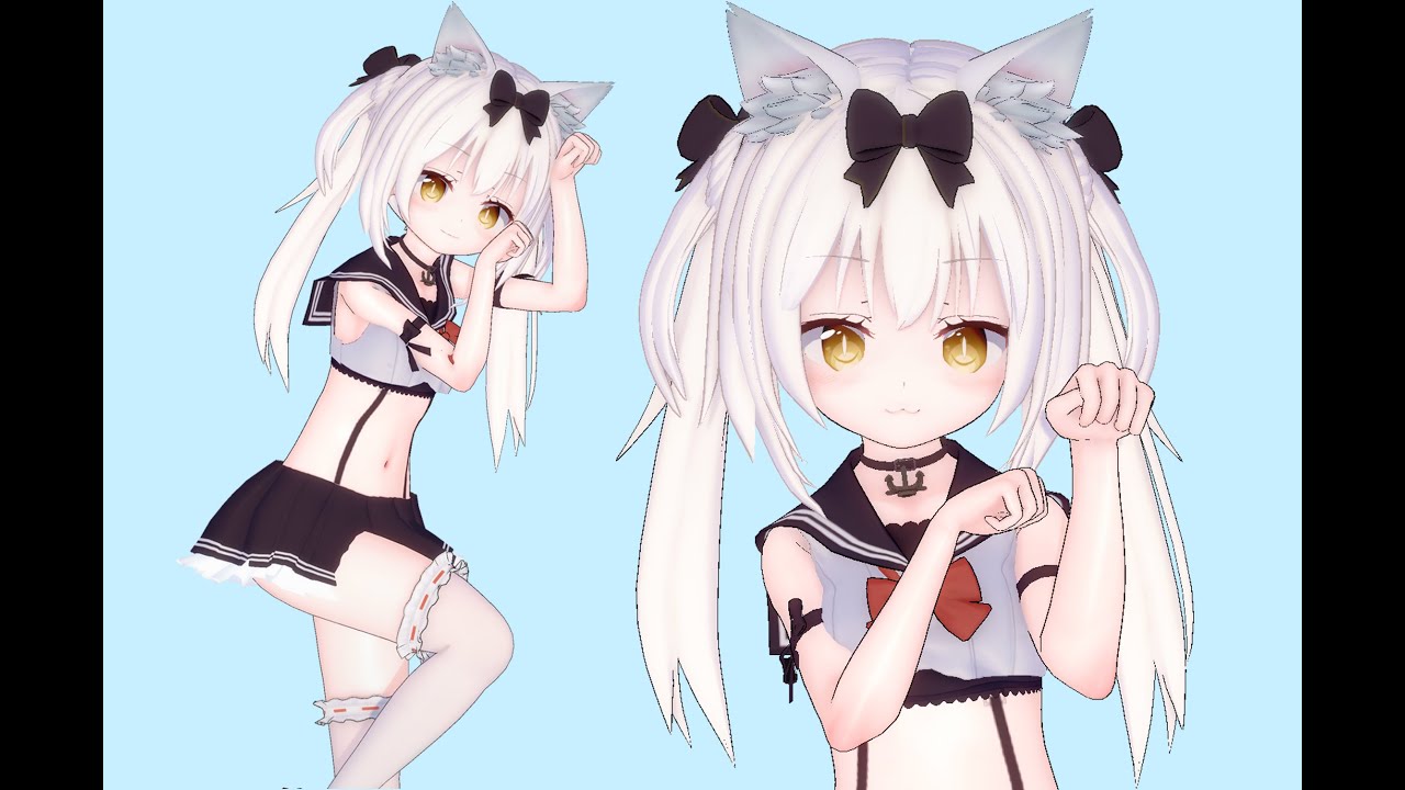 yukikaze Nya~Nya~Nya~ #azurlane - YouTube