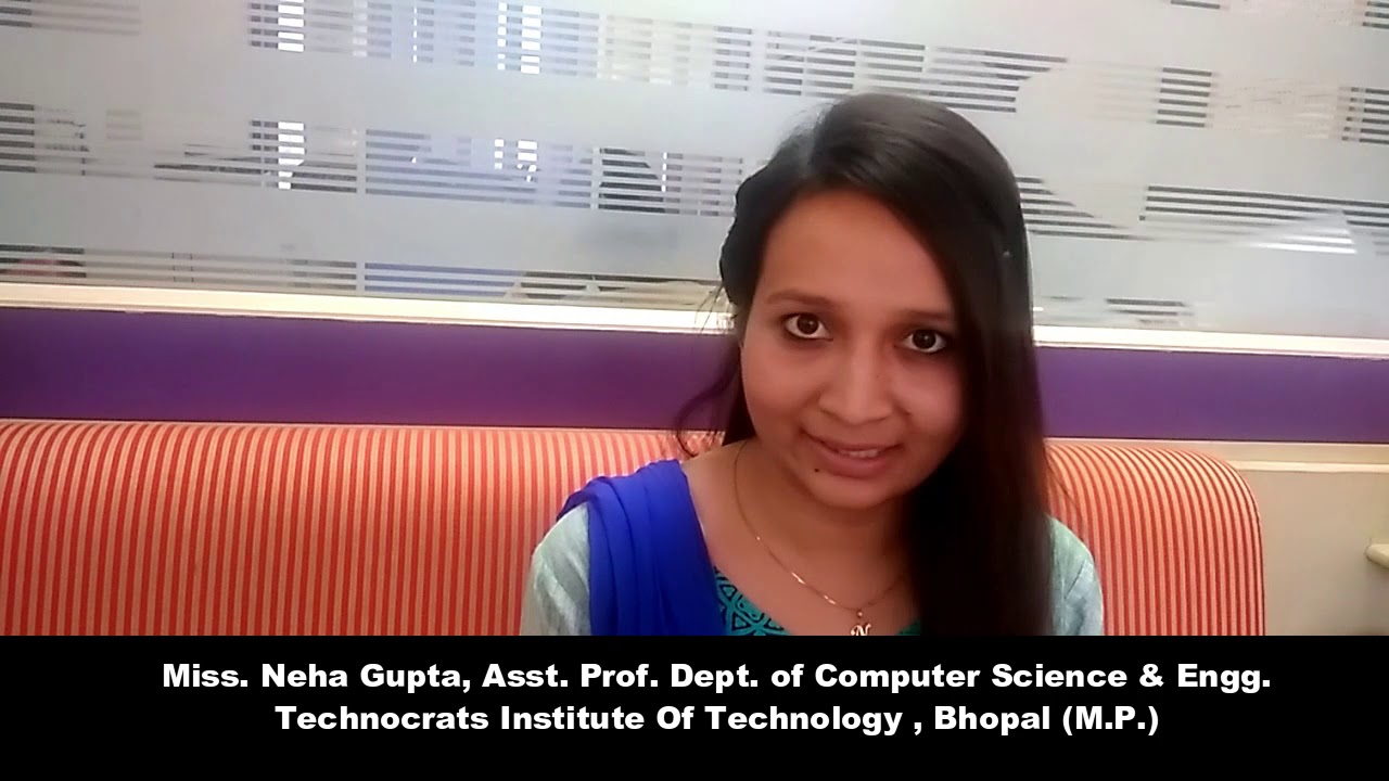 Miss Neha Gupta, Asst Prof Dept of Computer Science & Engg - YouTube
