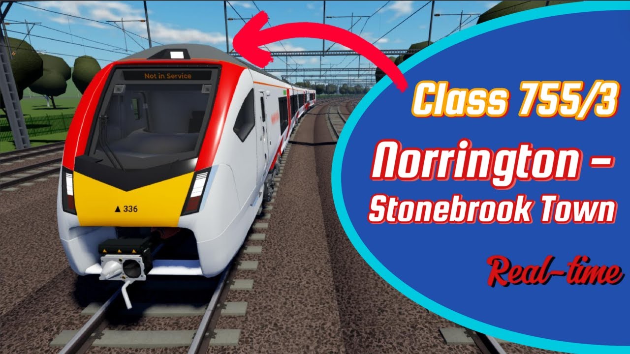 British Railway (Roblox) | Norrington - Stonebrook Town | REAL TIME ...