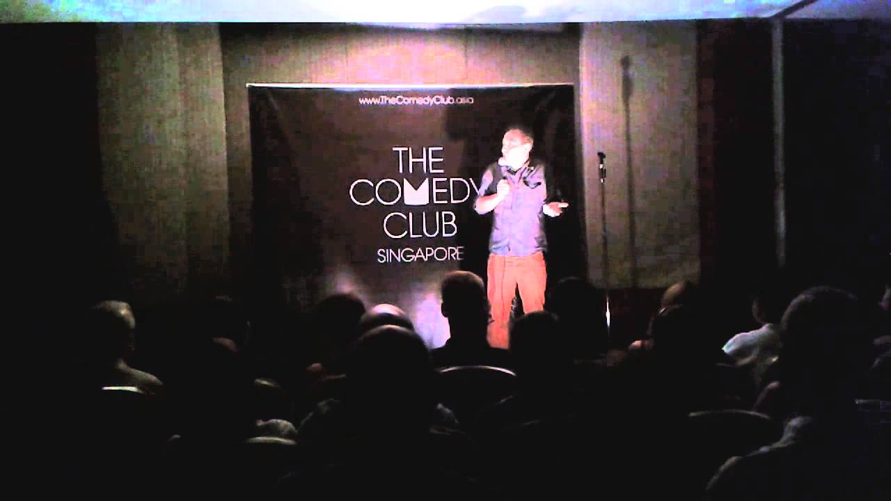 Cross cultural comedy with Latino at The Comedy Club Singapore - YouTube