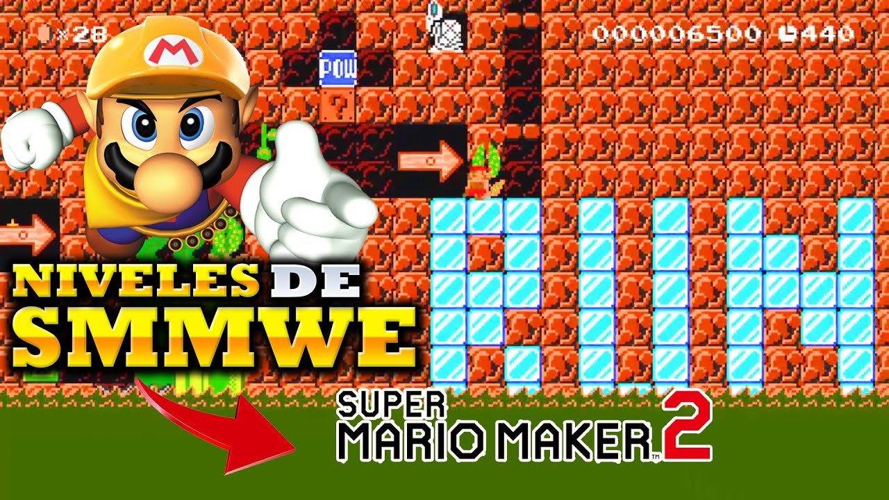 RECREANDO NIVELES DE SMM:WE EN SMM2 #2 | Super Mario Maker World Engine ...