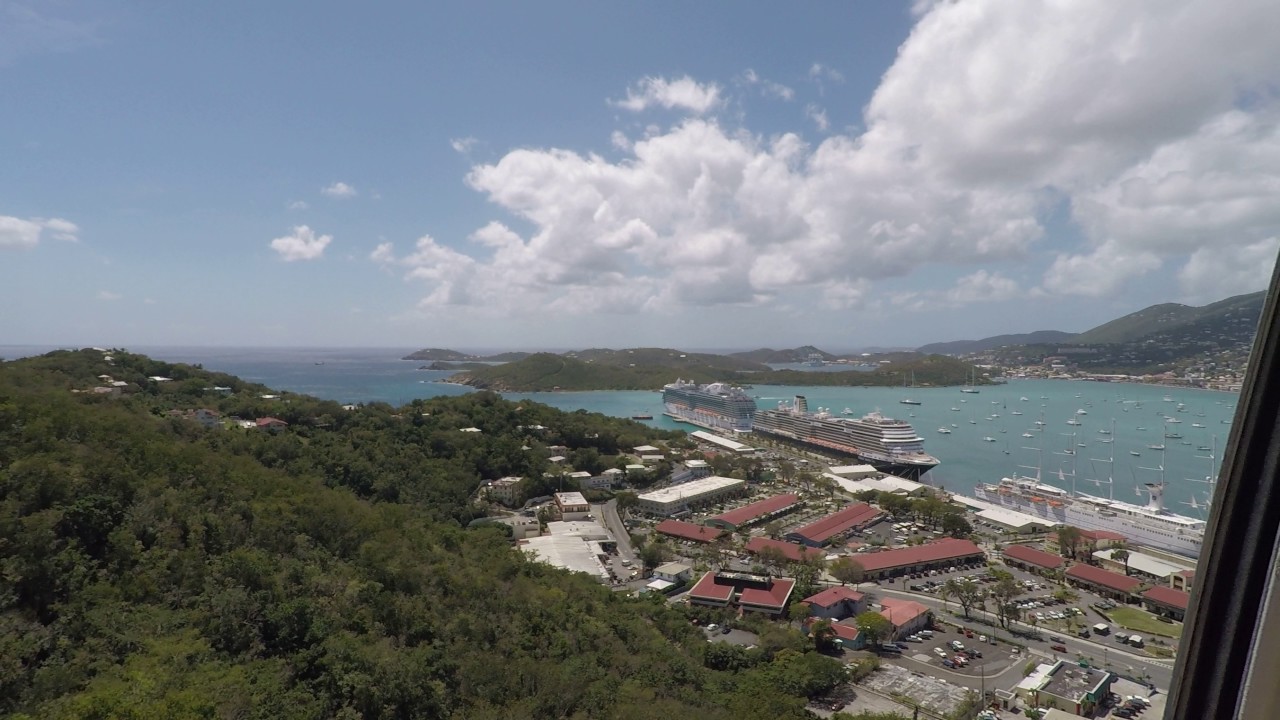 SkyRide to Paradise Point, St. Thomas - YouTube