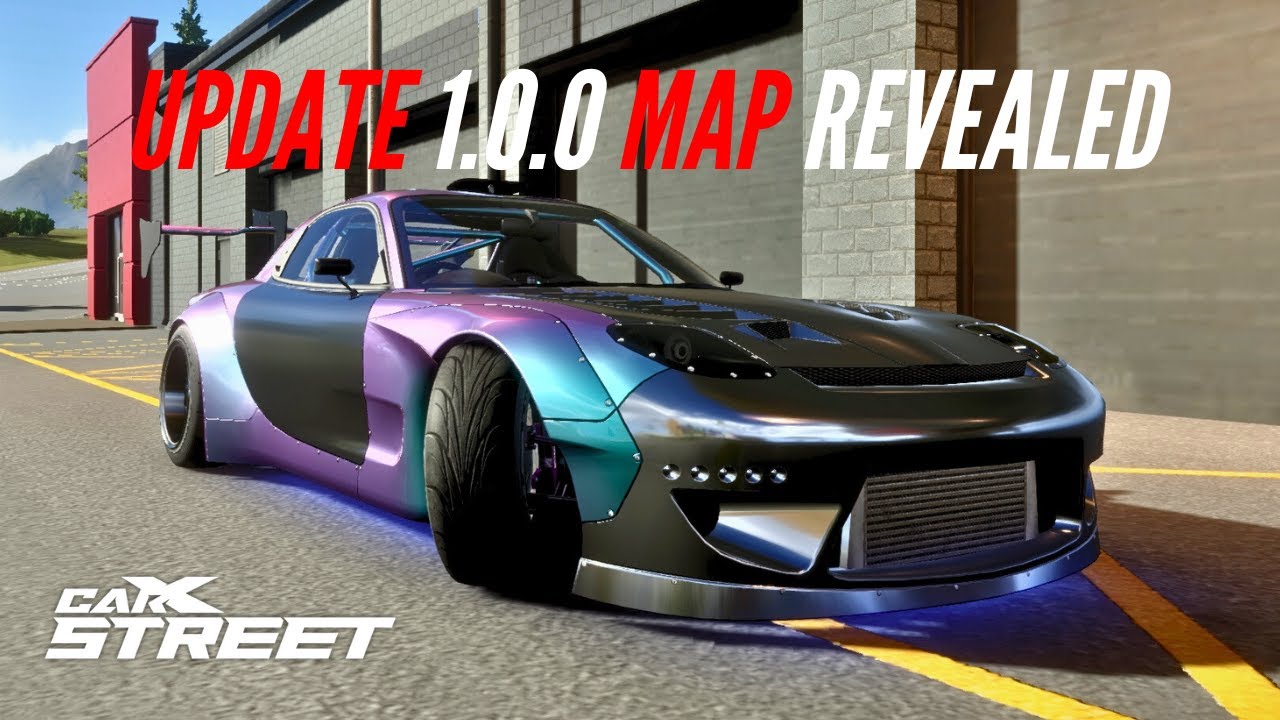 Unveiling the Mind-Blowing New Map in CarX Street Update 1.0.0! | Turbo ...