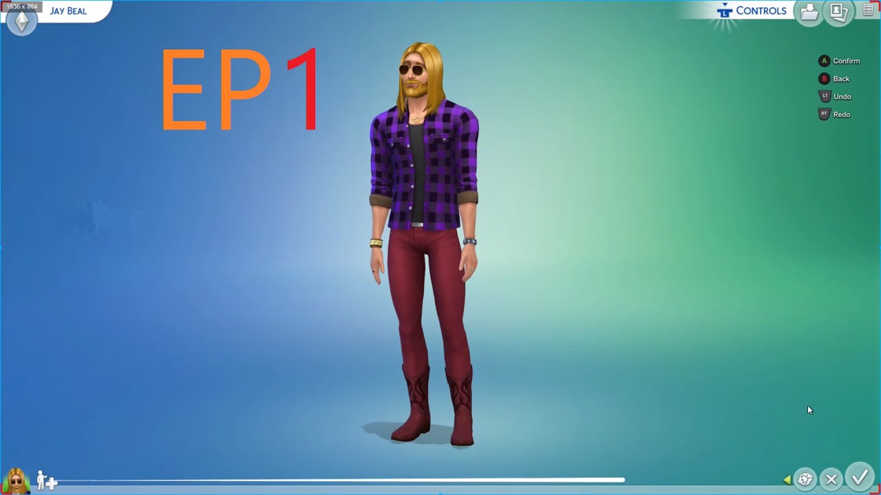 The Sims™ 4 part 1 ( Jesus??) - YouTube