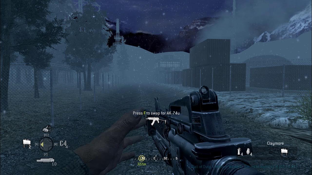 CoD4 MW (2007): Return to Alpha : Update UI. - YouTube