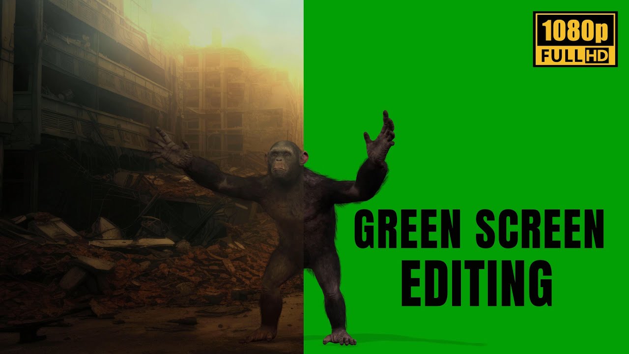 Green Screen Editing - #greenscreen #chromakey - HitFilm Express - Full ...