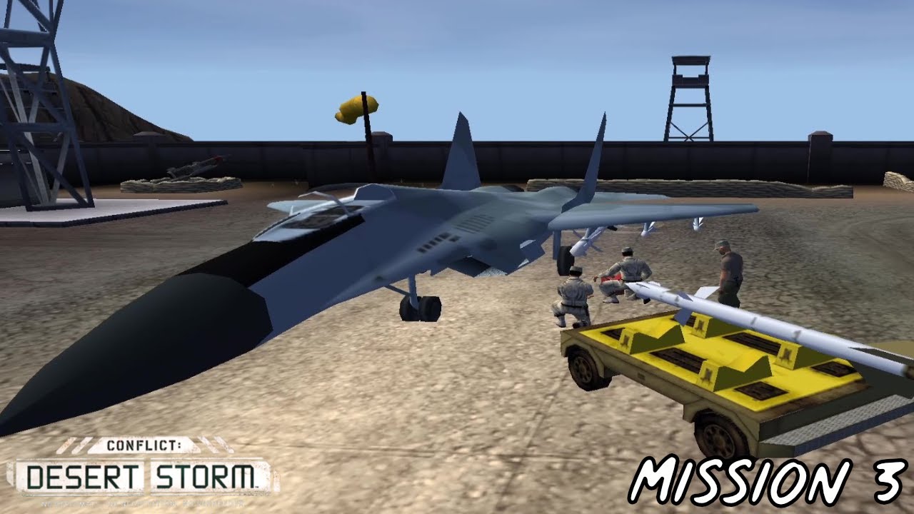 Conflict: Desert Storm - Hard - Mission 3 - Special Delivery - YouTube