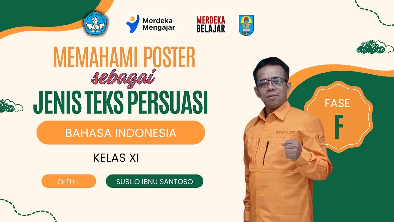 Memahami Poster sebagai Jenis Teks Persuasi - YouTube