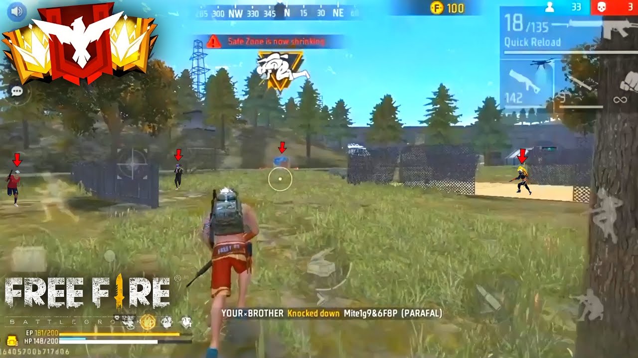🔥Try to Play Like Pro Player || Free Fire || Garena free fire - YouTube