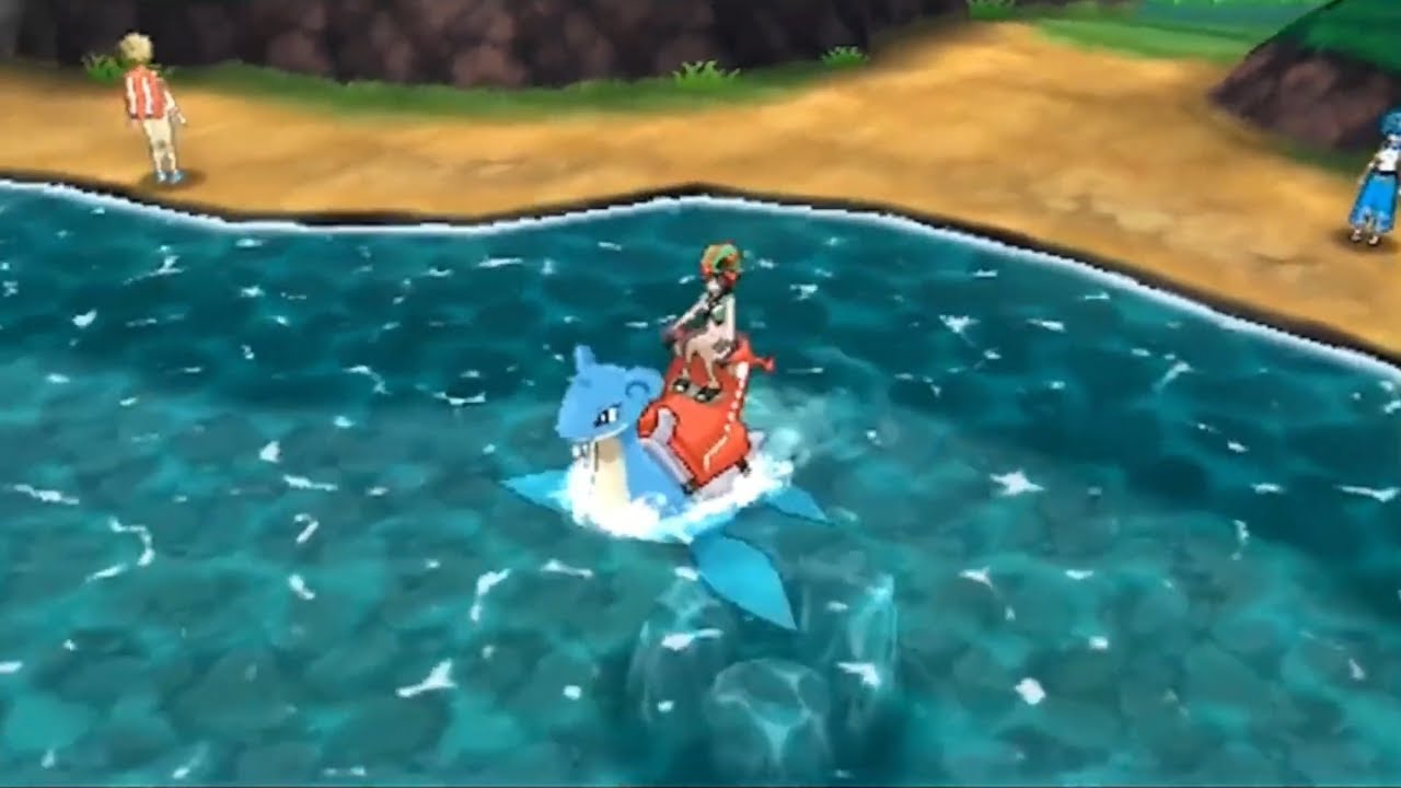 Pokémon Sun & Moon Ride Pokémon (Aquatic) - YouTube