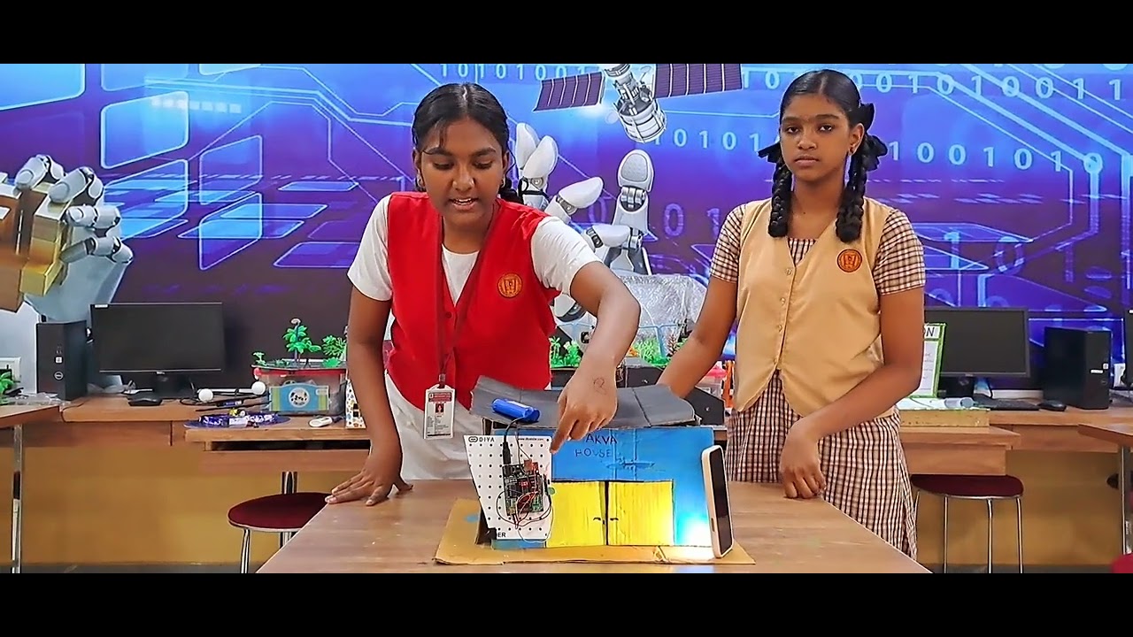 Home Security alarm system | DIYA Robotics | Young Innovators - YouTube
