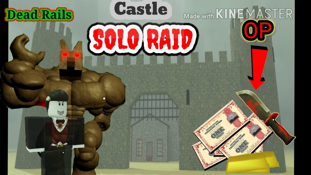Roblox Dead Rails Castle Solo Raid Vampire knife Is OP - YouTube