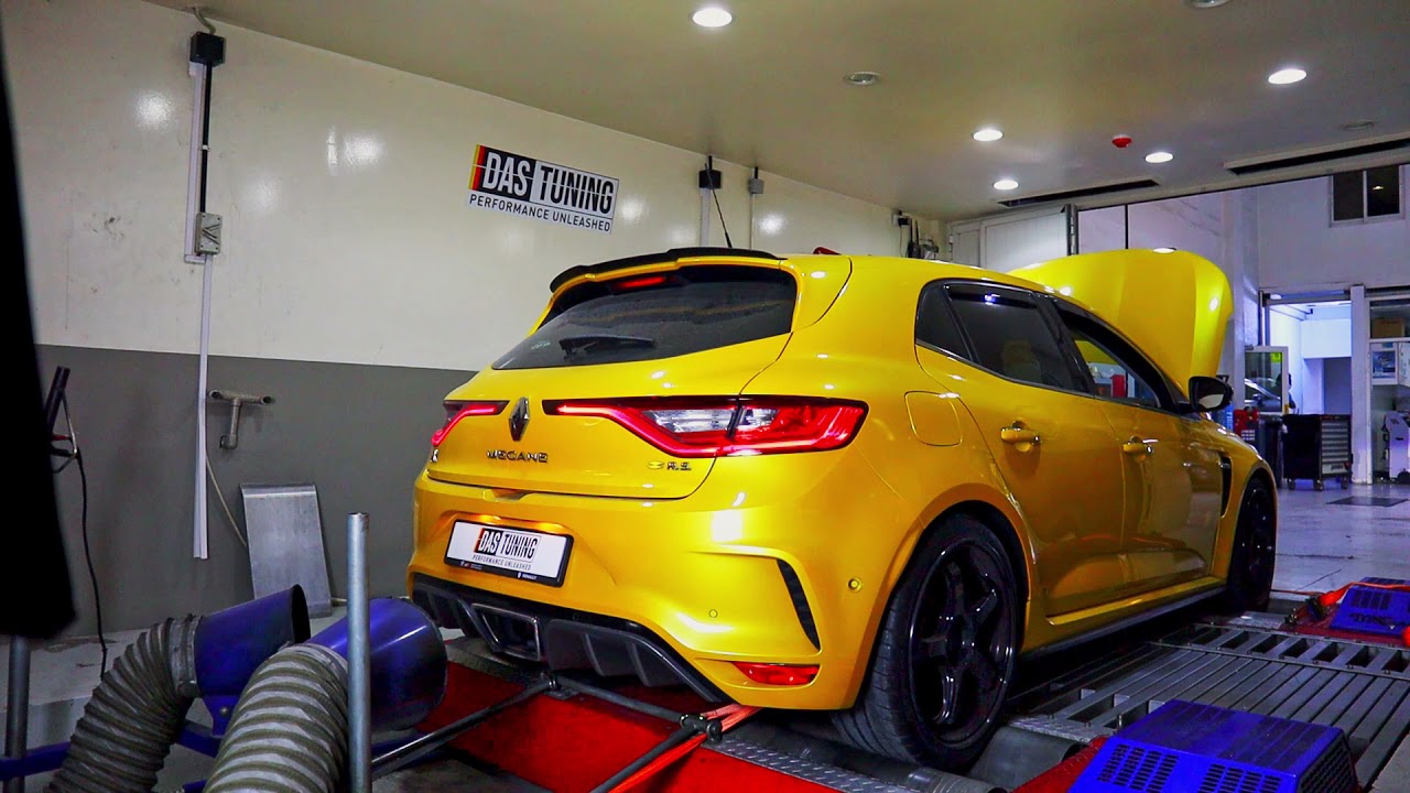 2020 Renault Megane RS Custom Tune and Dyno run at DAS Tuning - YouTube