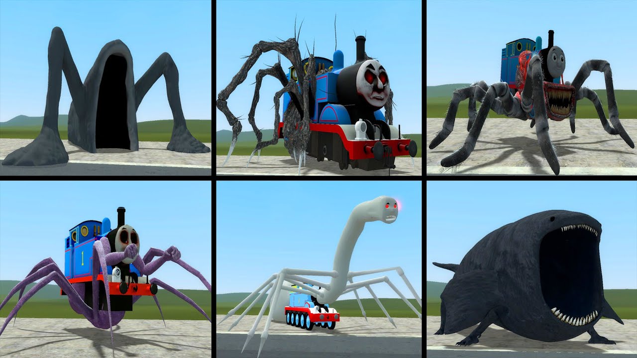 TURNING INTO REAL: CAR EATER, BUS EATER, TRAIN EATER, CURSED TRAIN ...