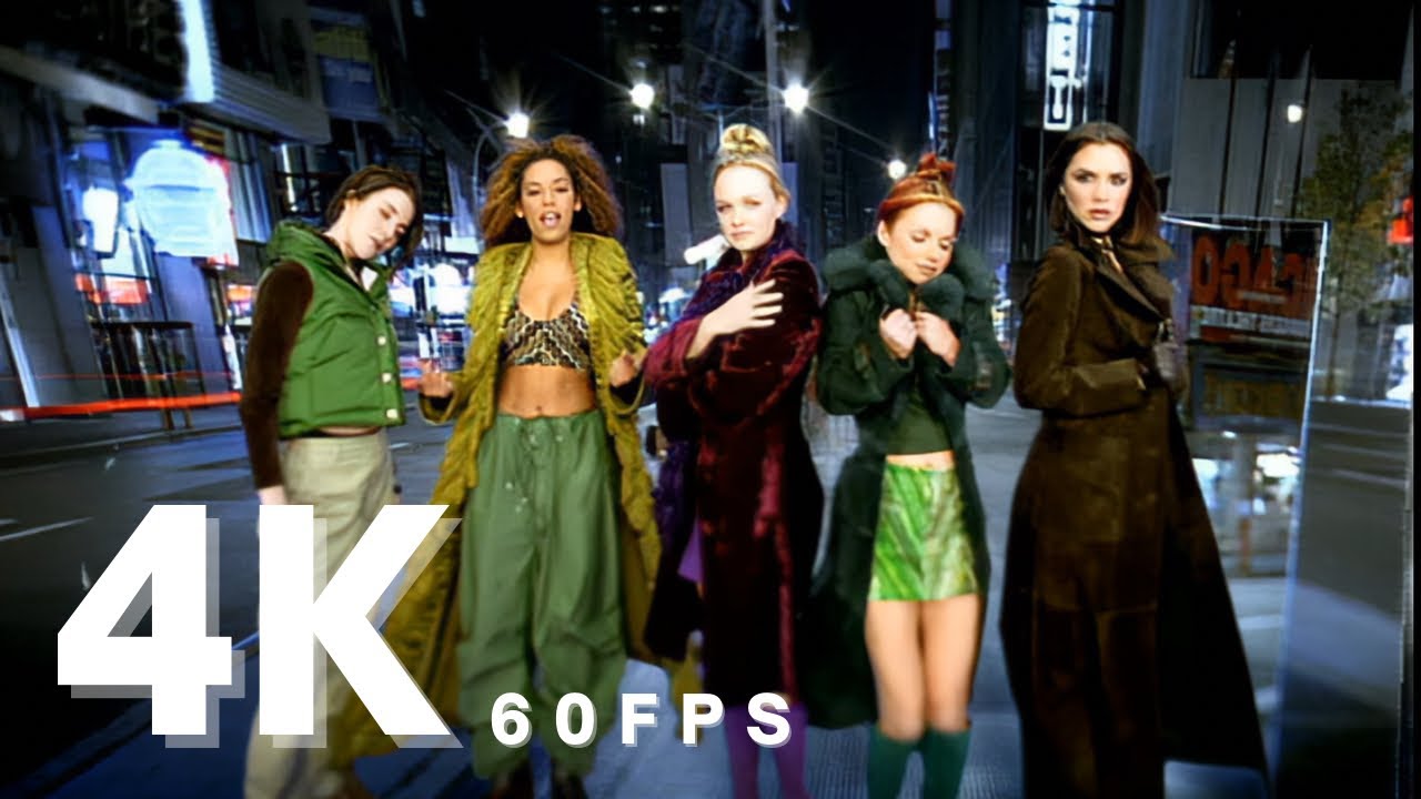 2 Become 1 - Spice Girls [4K60FPS Remastered] - YouTube