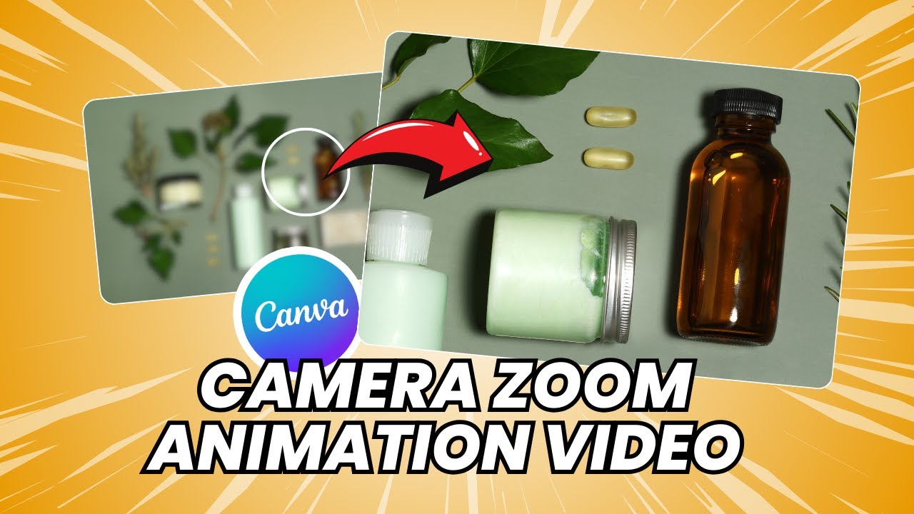 Canva Video Tutorial - Animate your Photos with this Camera Zoom Effect ...