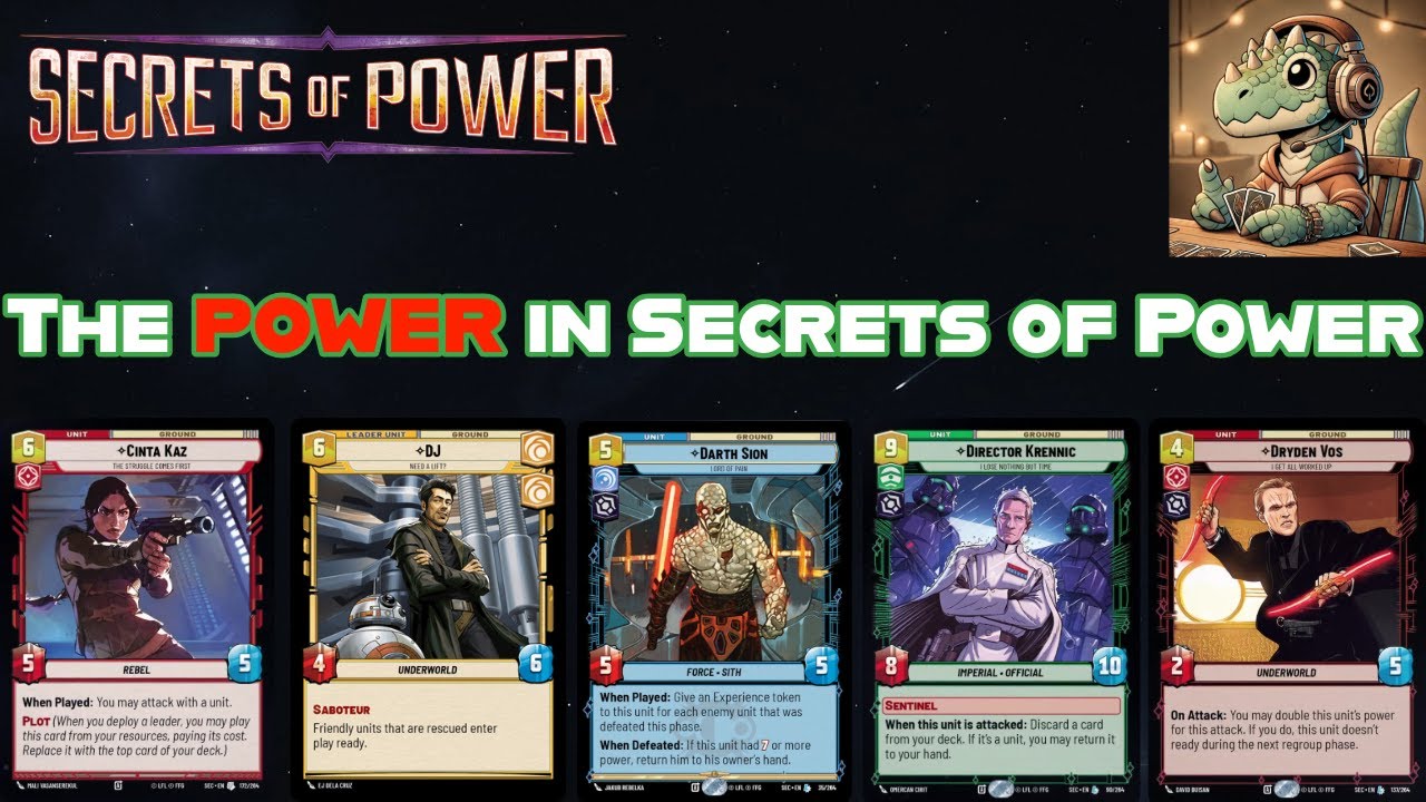 The POWER in secrets of Power?! Star Wars Unlimited Week 4 card reveals ...