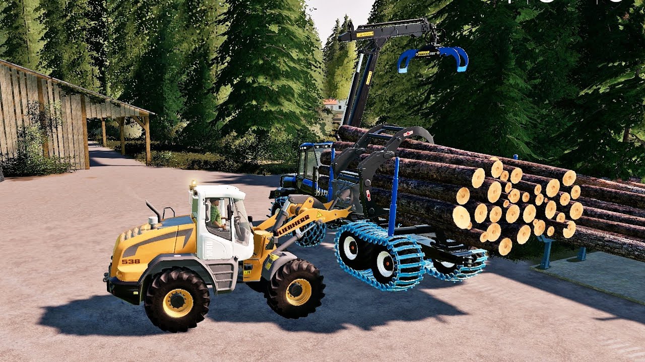 FS19 - Map Holmåkra 018 - Forestry and Farming - YouTube