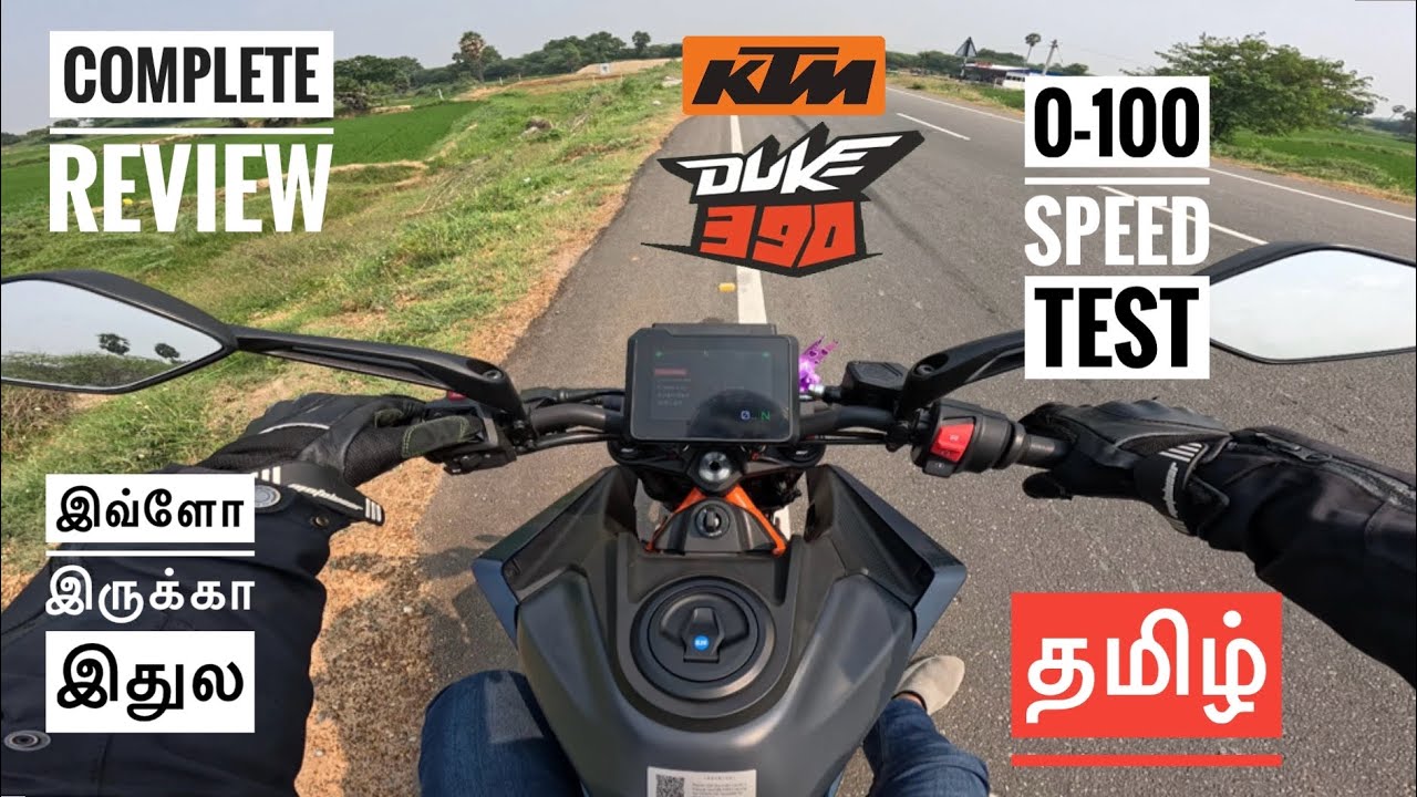First in Tamil Nadu 😎 | 2024 KTM Duke 390 🔥 | Long Ride Review in Tamil ...