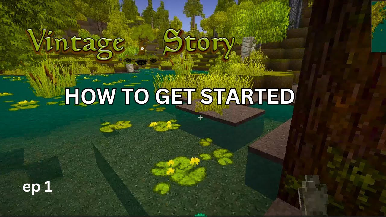 Vintage story Lets Play How to Get Started - YouTube