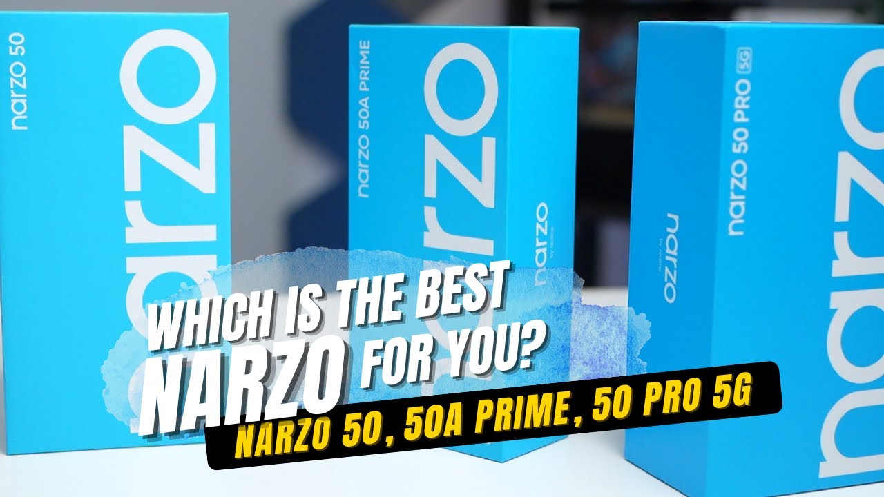 Which is best narzo: narzo 50, narzo 50A Prime, narzo 50 Pro 5G ...