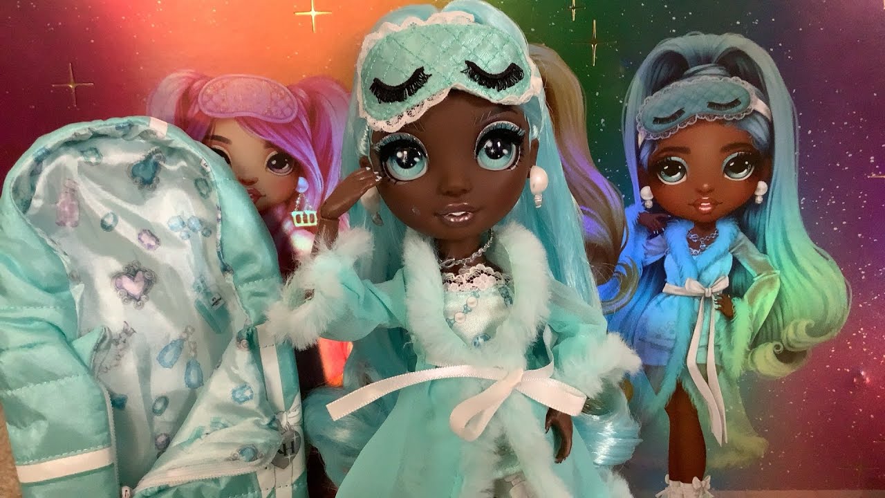 RAINBOW HIGH SLEEPOVER ROBIN STERLING DOLL REVIEW | Walmart exclusive ...