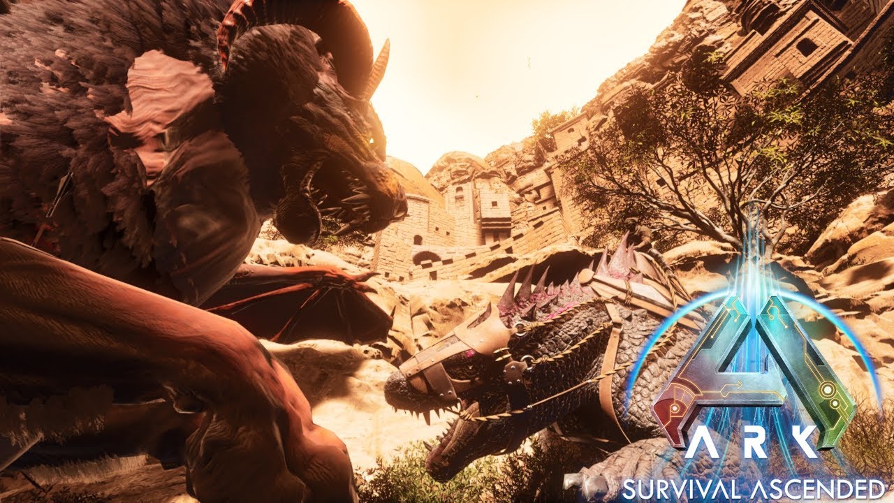 Fighting the Alpha Manticore!: Ark Ascended Ep [22] - YouTube