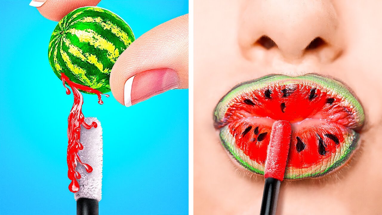 COOL BEAUTY HACKS TO BECOME POPULAR || Funny Ways To Sneak Makeup By ...