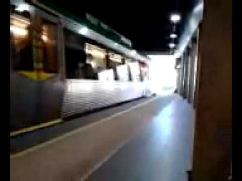 Thornlie line train at perth - YouTube