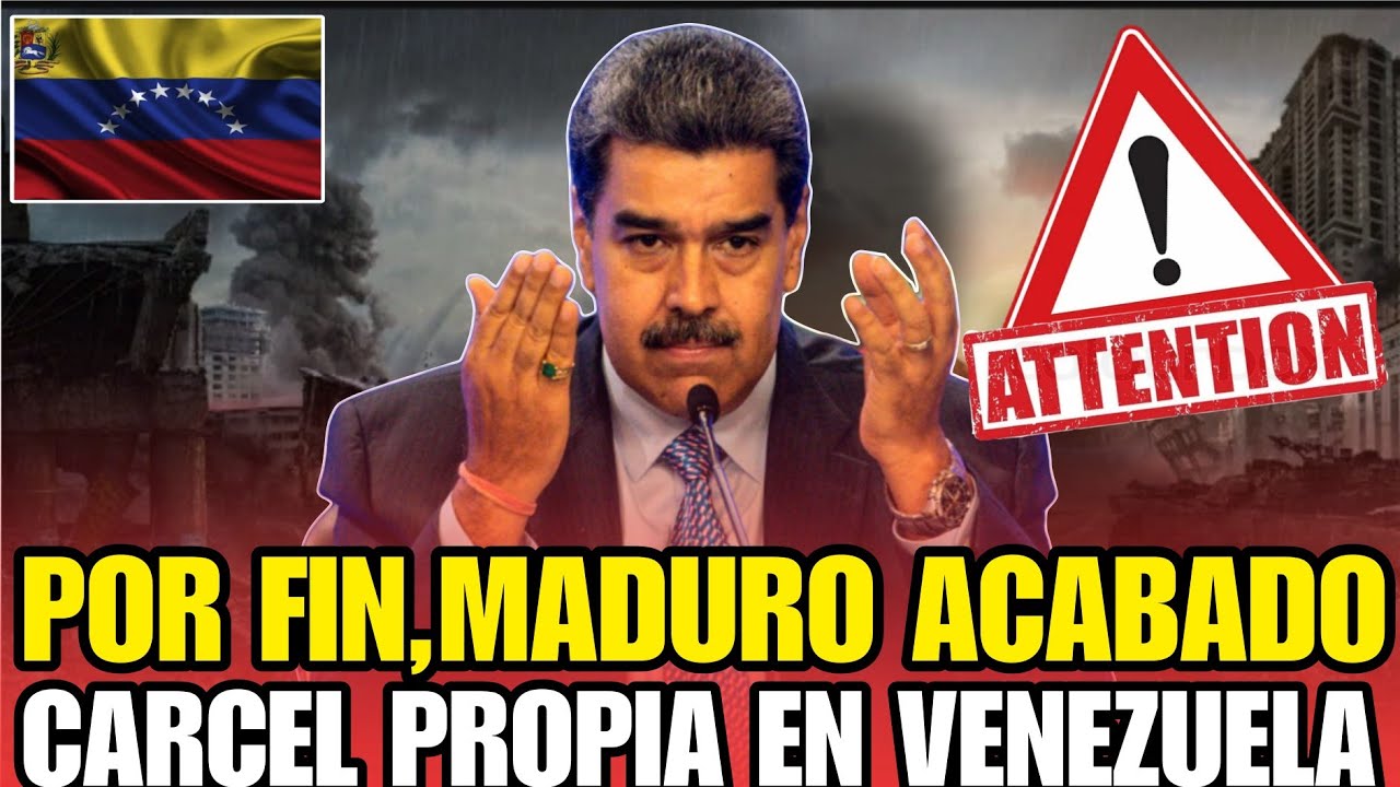 💥POR FIN, NICOLAS MADURO LLEGA A SU FIN, CARCEL PROPIA PARA EL TIRANO ...