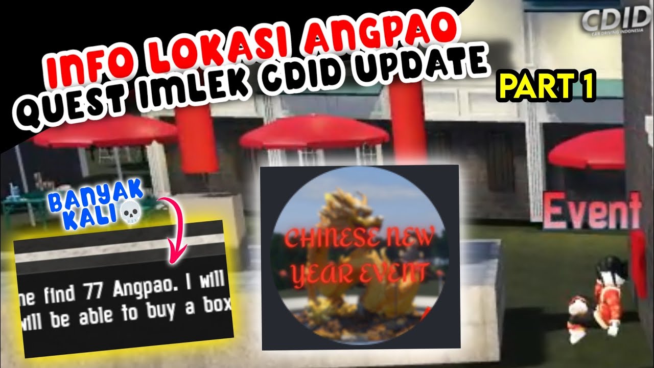 *UPDATE* Info Beberapa Lokasi Angpao Quest Imlek CDID || CDID Roblox ...
