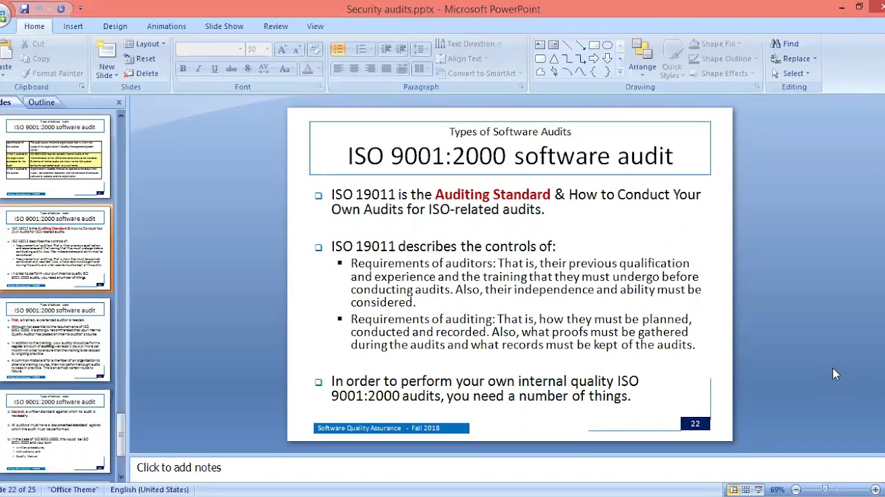 ISO 9001:2000 SOFTWARE Audit - YouTube