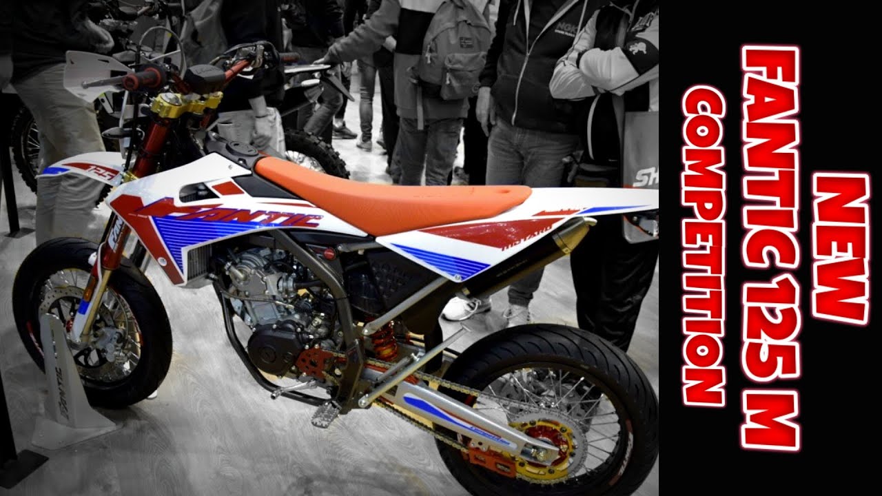 FANTIC 125 M COMPETITION 2020 Walkaround Eicma 2019 - YouTube