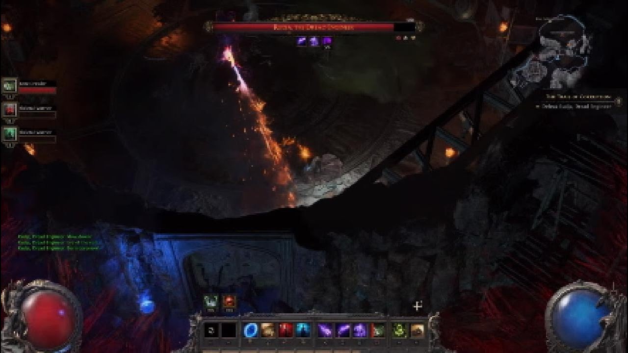 Path of Exiles 2 Rudja, The Dread Engineer Boss Fight - YouTube