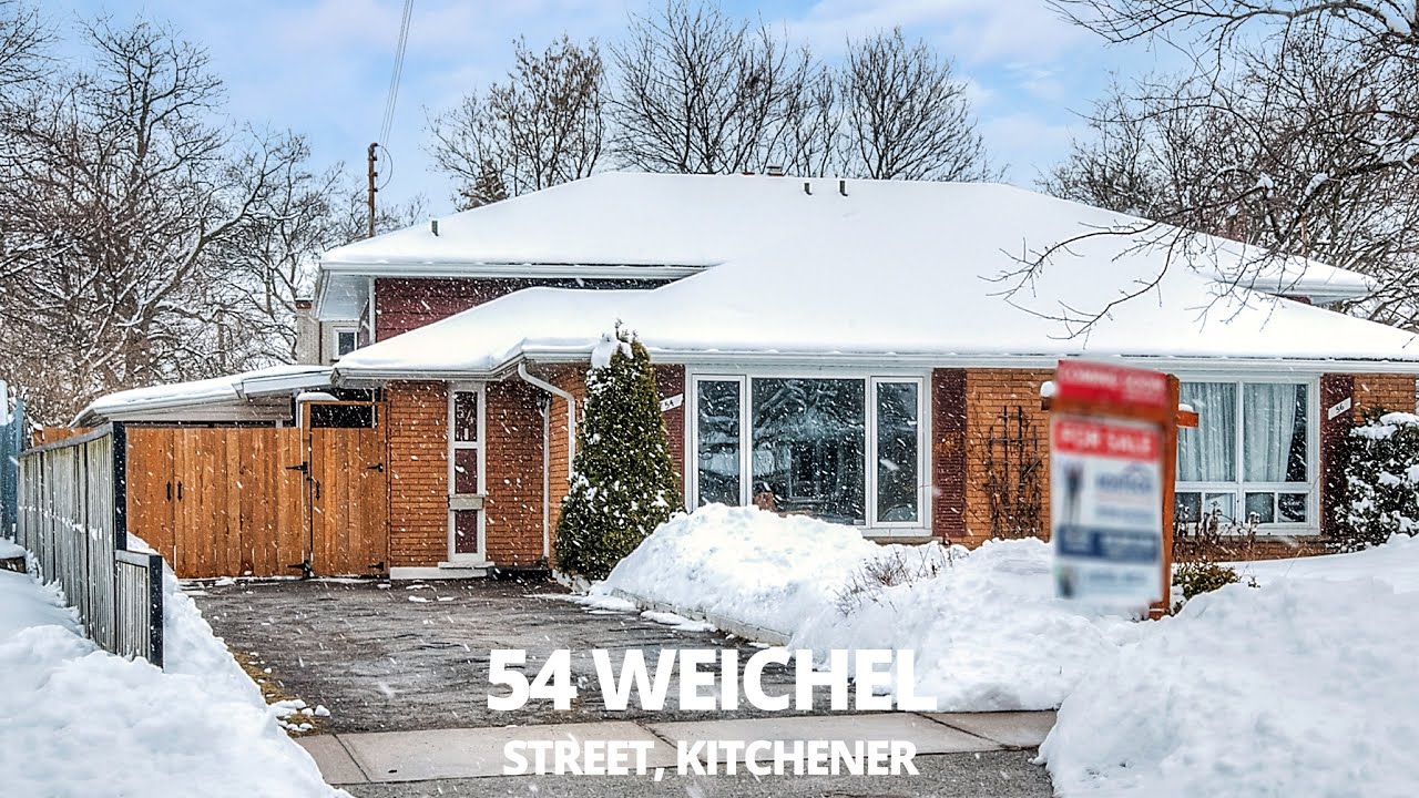 Kitchener Semi-detached family home - 54 Weichel Street - Kitchener ...
