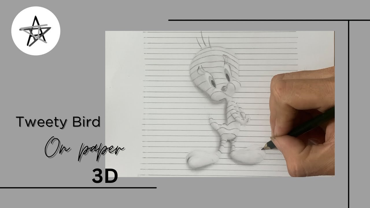 How to Create a Cartoon on paper 3d - YouTube