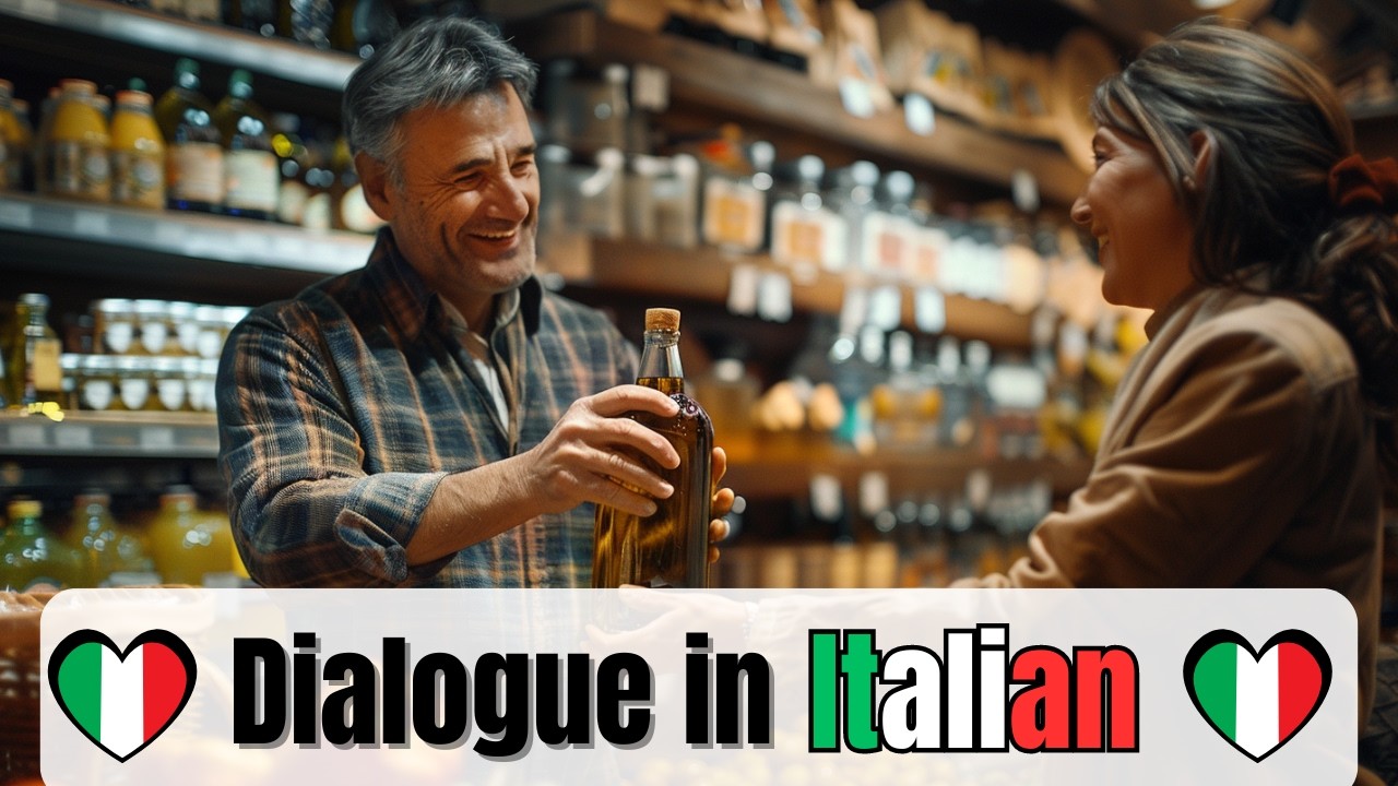 Conversation in Italian - grocery store | Dialogue in Italian ...