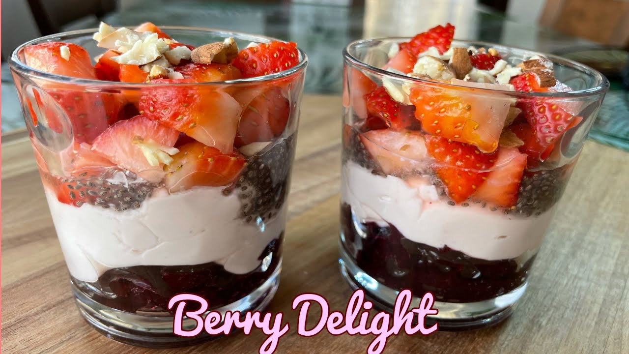 Refreshing Summer Special Desserts| Berry Delight #easydesserts # ...