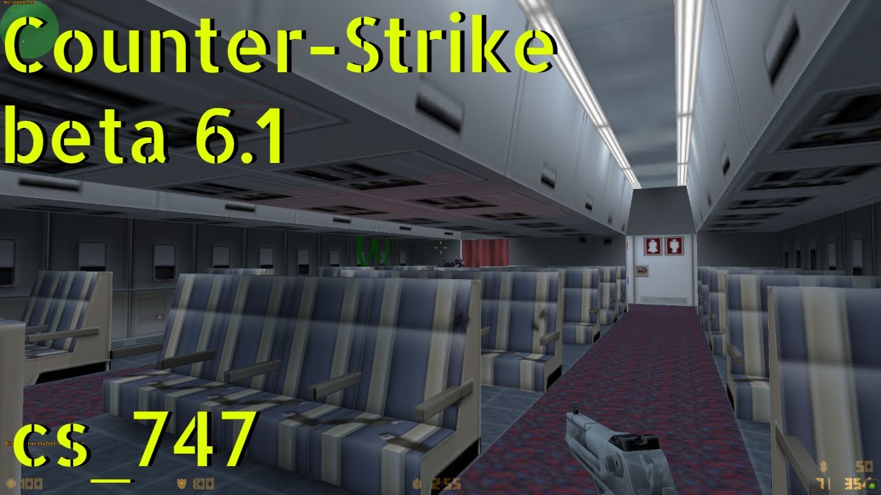 Counter-Strike beta 6.1 cs_747 online gameplay - October 2022 - YouTube
