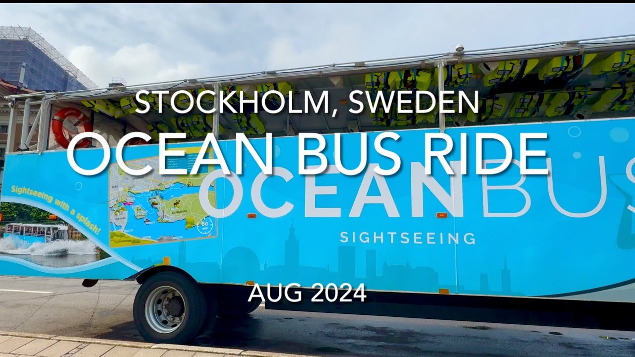 Ocean Bus ride in Stockholm, Sweden - YouTube